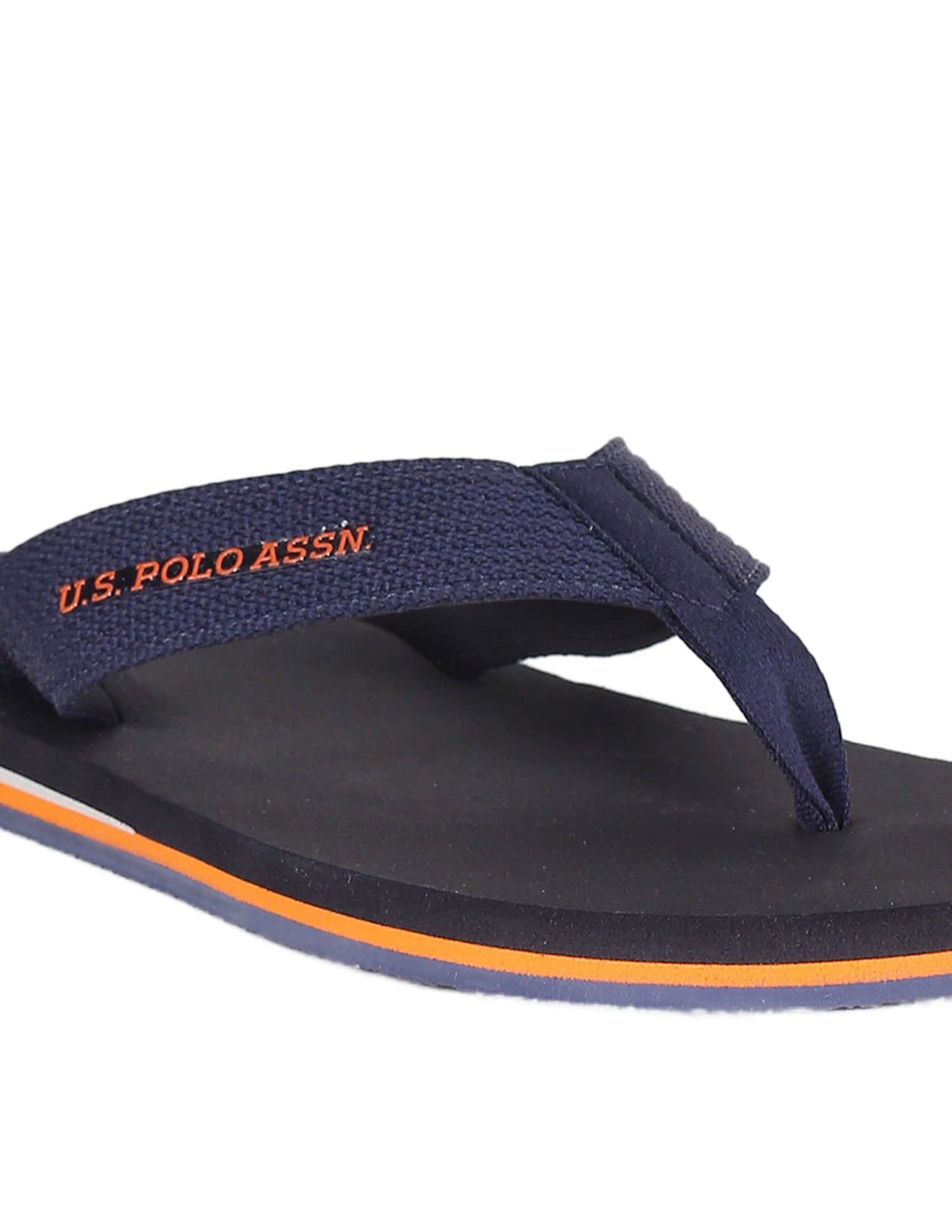 Buy U.S. POLO ASSN. Men's Milen Blue FLIP Flop-6 UK (2FD21096B11 ...