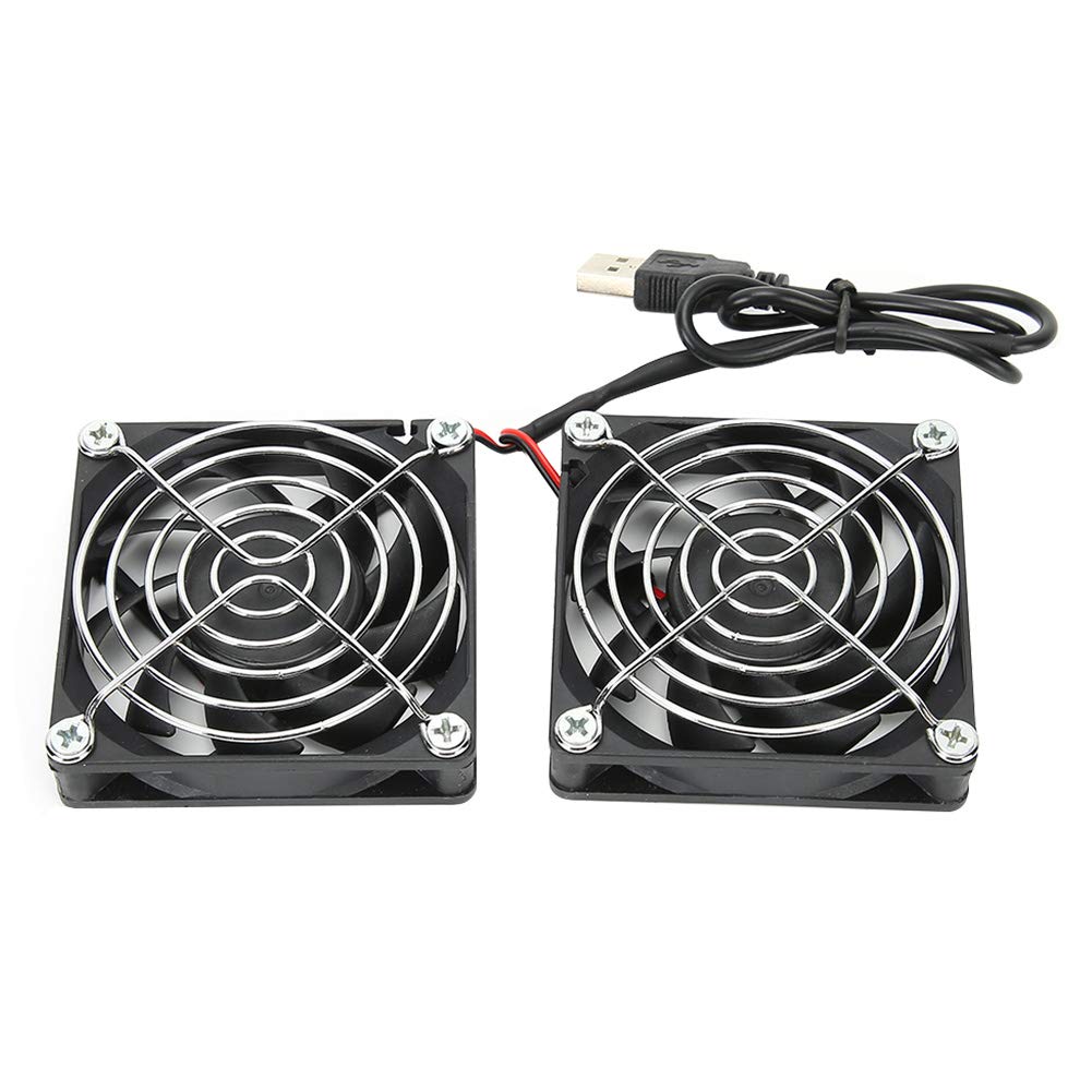 Moisture Resistance 5V USB Power 45cm/17.7in Cooling Fan, Router Fan ...