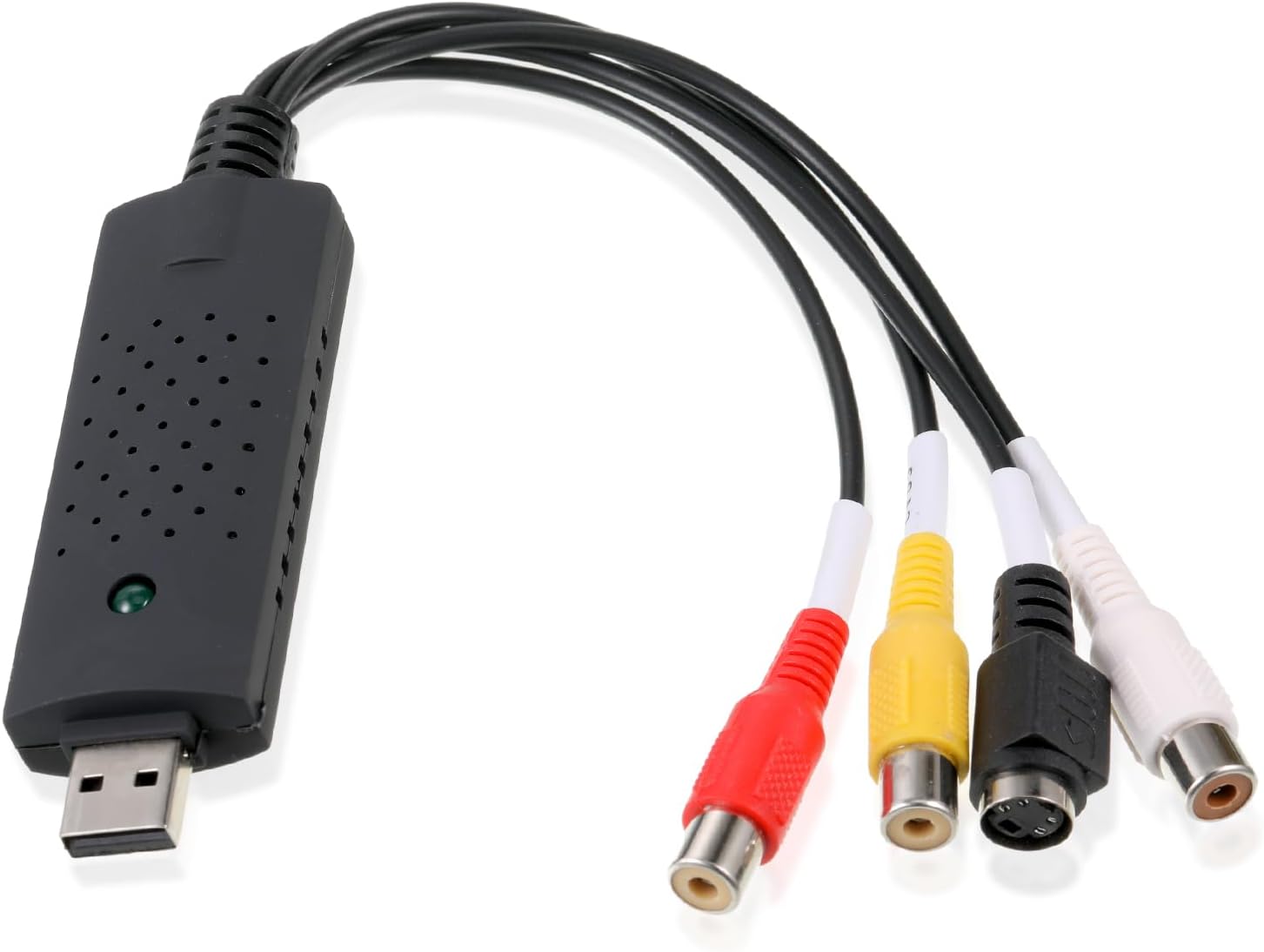 SUWIWKKOA USB 2.0 Audio Video Grabber, Video Audio Converter, Audio ...