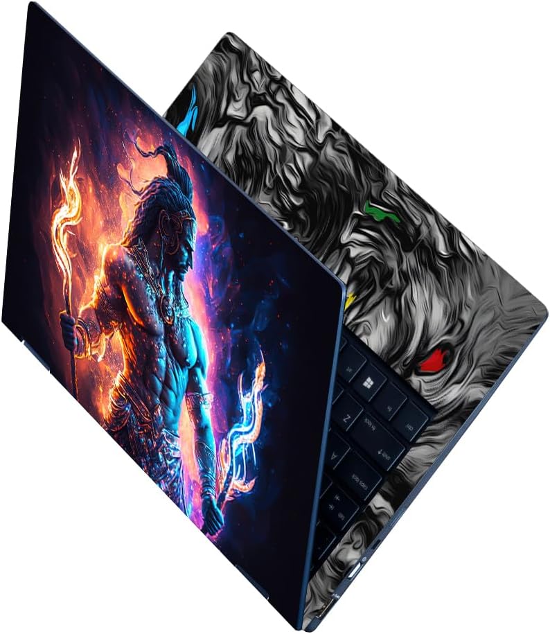 Anwesha’s Full Body Laptop Skin Upto 15.6 inch Sticker Compatible for ...