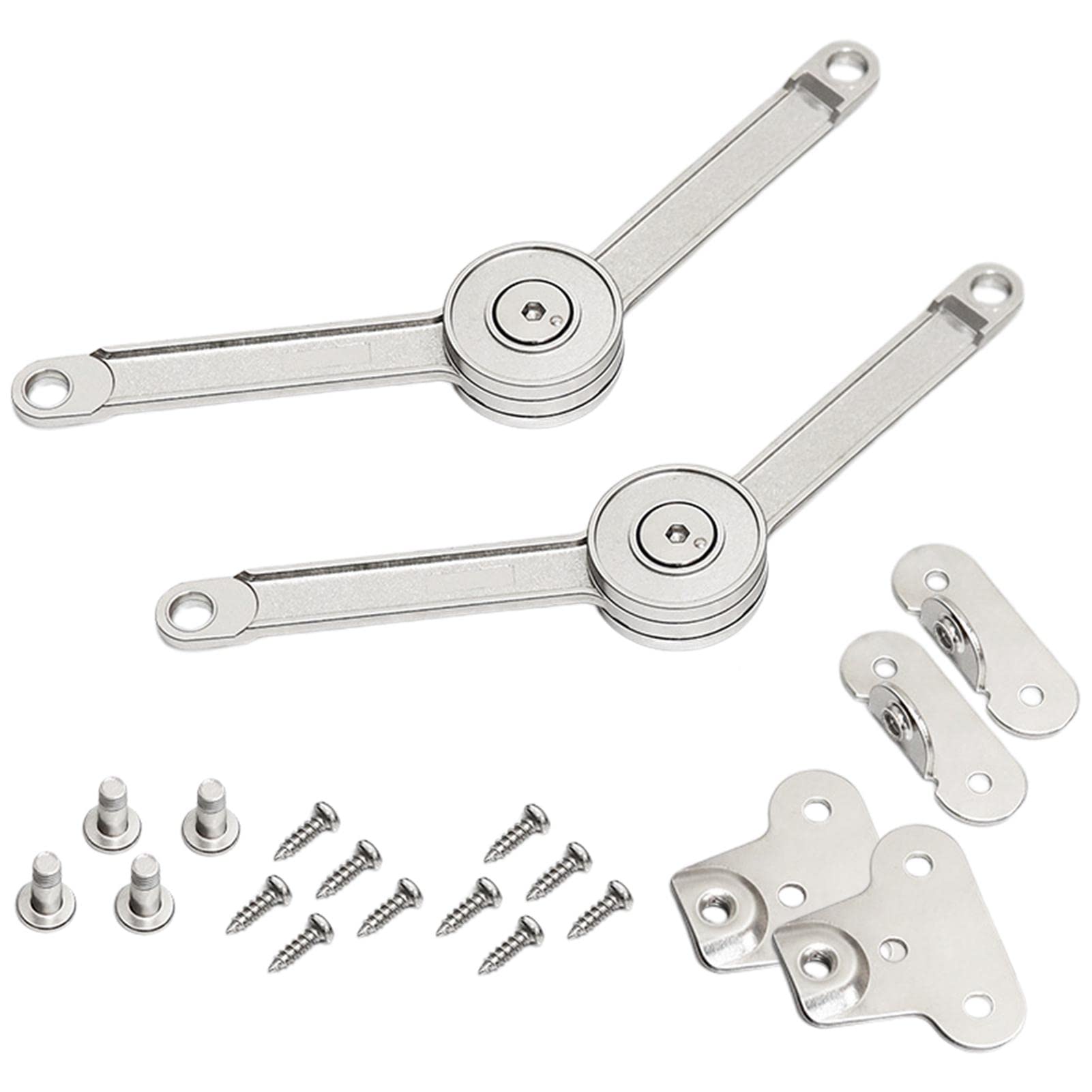 Lid Support Hinge, 2pcs Folding Lid Stay Hinge, Toy Box Hinge Soft ...