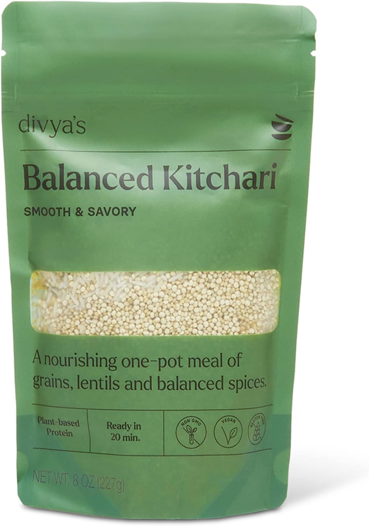 Amazon.com : Divya's Balanced Kitchari, Smooth & Savory, One-Pot ...
