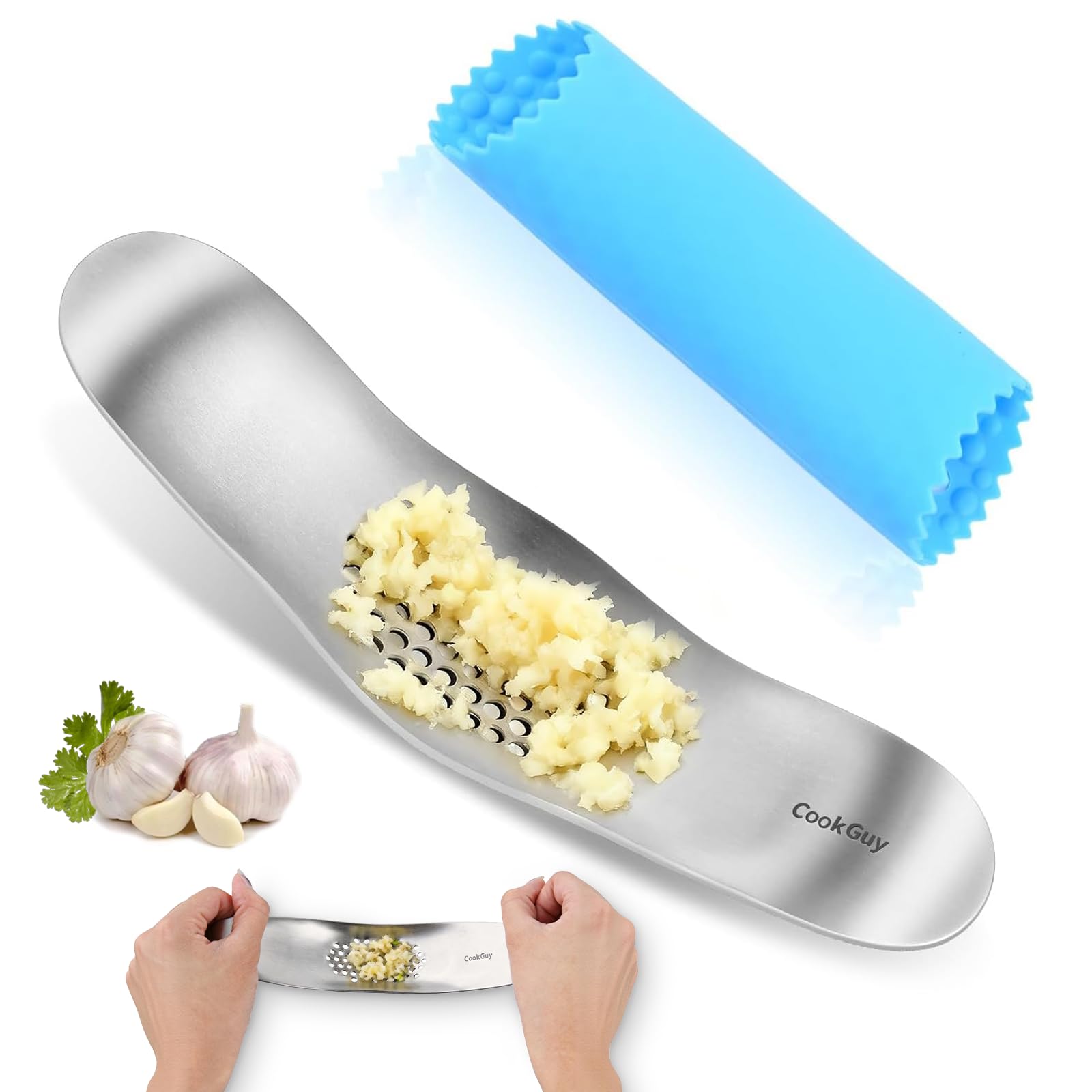 5 Best Garlic Rocker Press | Rock, Don't Squeeze