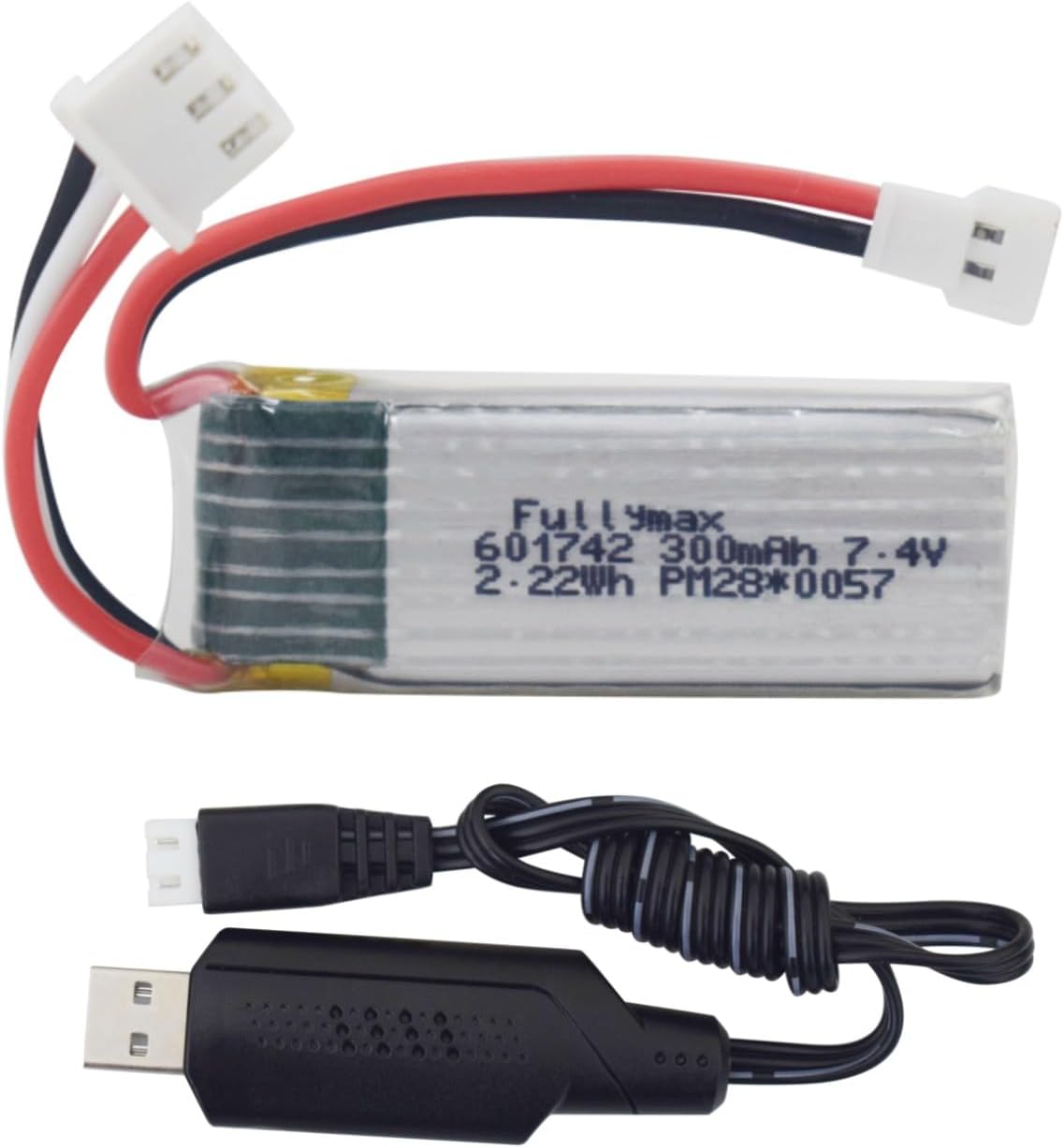 Amazon.com: sea jump 7.4V 300mah Lithium Battery +USB Charging Cable ...