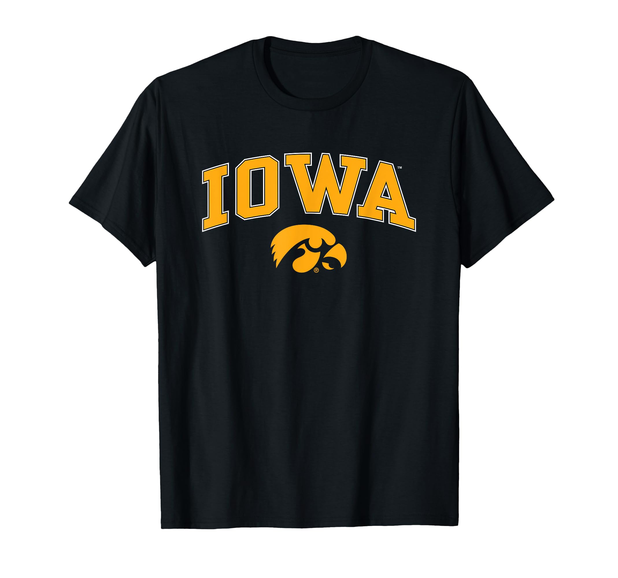 Amazon.com : Iowa Hawkeyes Arch Over Officially Licensed T-Shirt ...