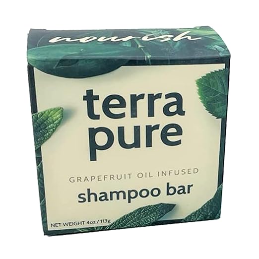 Amazon.com : Terra Pure Shampoo Bar | Oil Infused by 1-Shoppe | Plastic ...