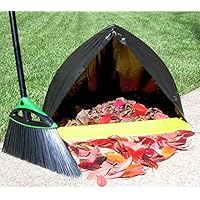 Amazon.com : Trash Bag & Leaf Bag Holder with Large Dust Pan for Raking ...