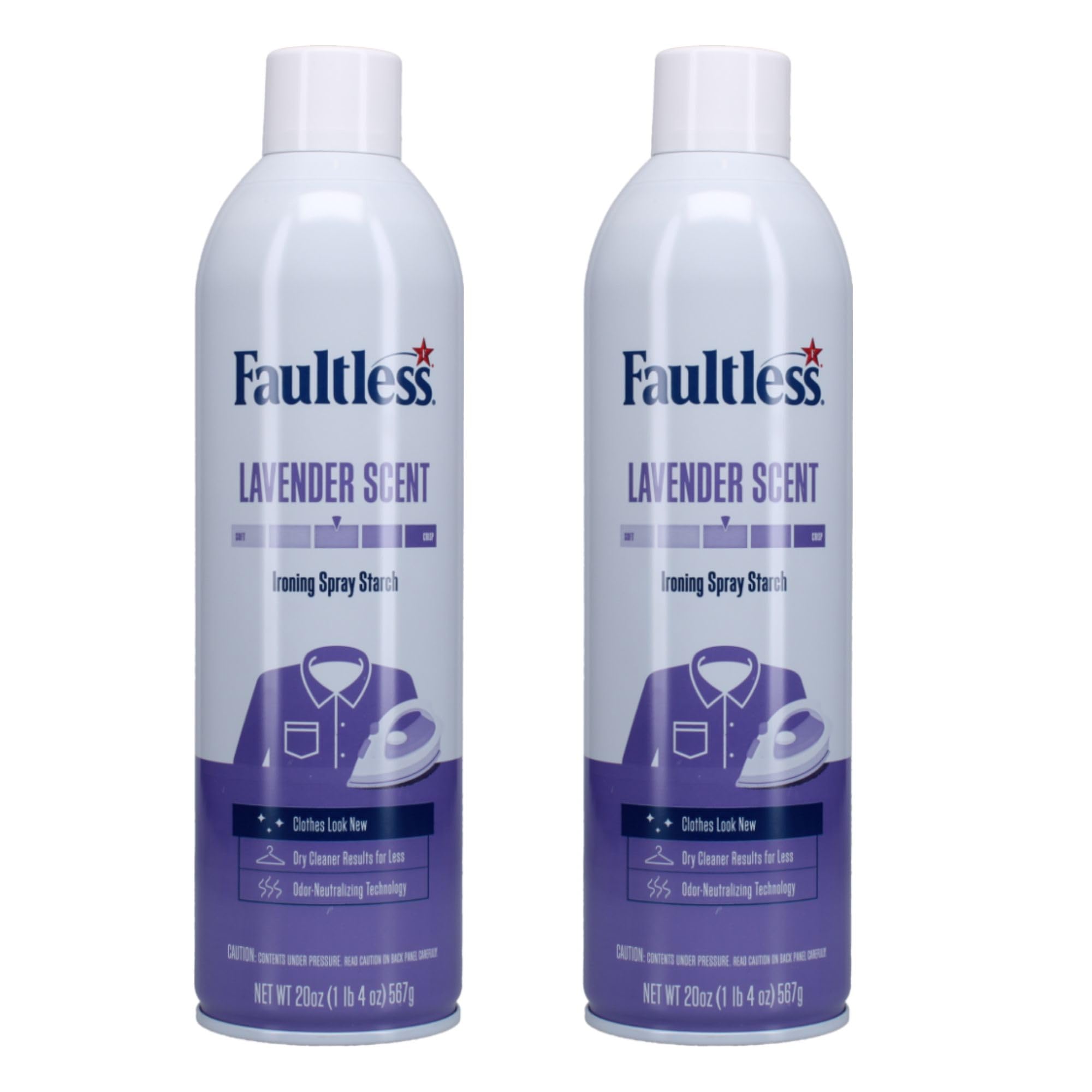 Faultless Instant fabric stiffener spray for clothes | Wrinkle free ...