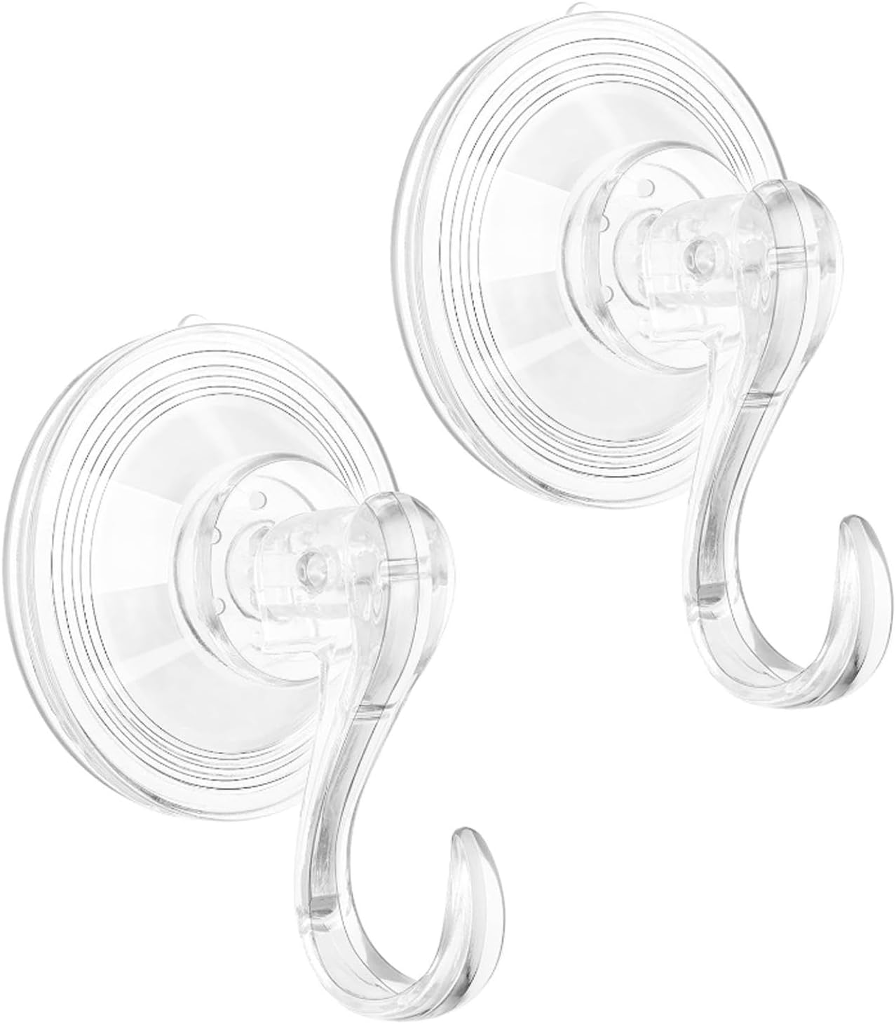 2pcs Suction Hooks Suction Cup Wreath Hook Wreath Hook Heavy-Duty ...