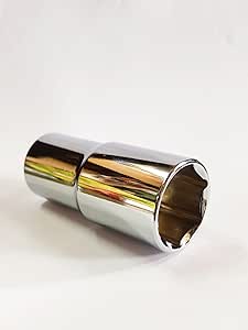 4 MECH 24mm Long Socket, 1/2 Drive 24mm Long Socket (HEX Socket ...