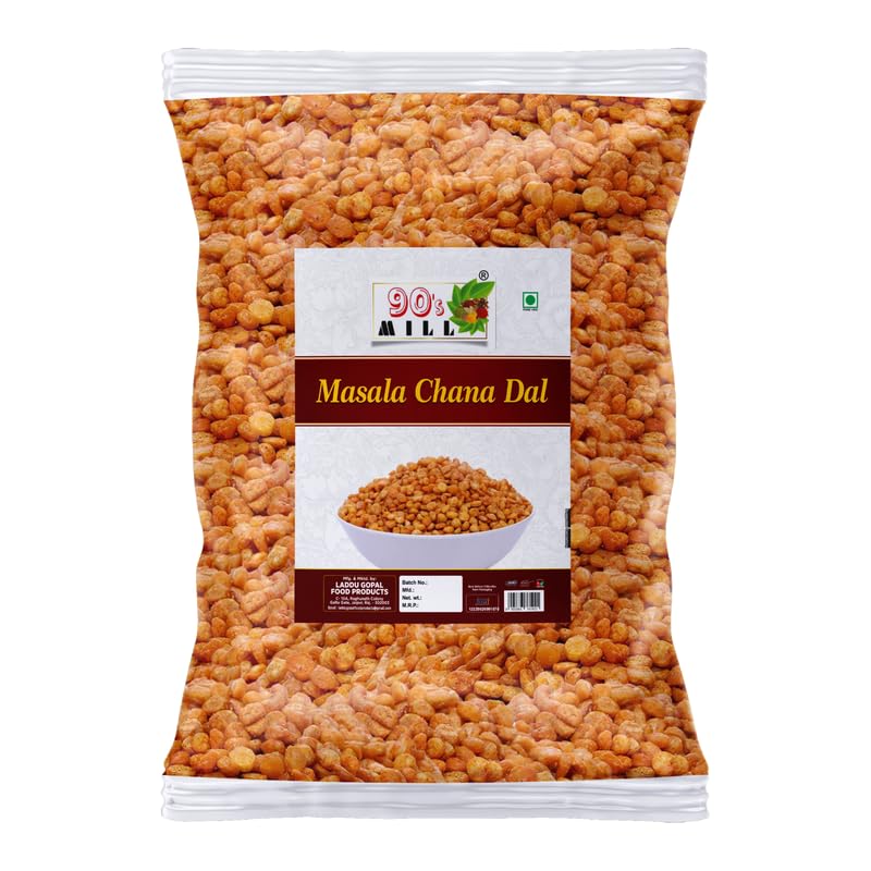 90's MILL Jaipuri Namkeen Masala Chana Dal Namkeen Protein Rich Gluten ...