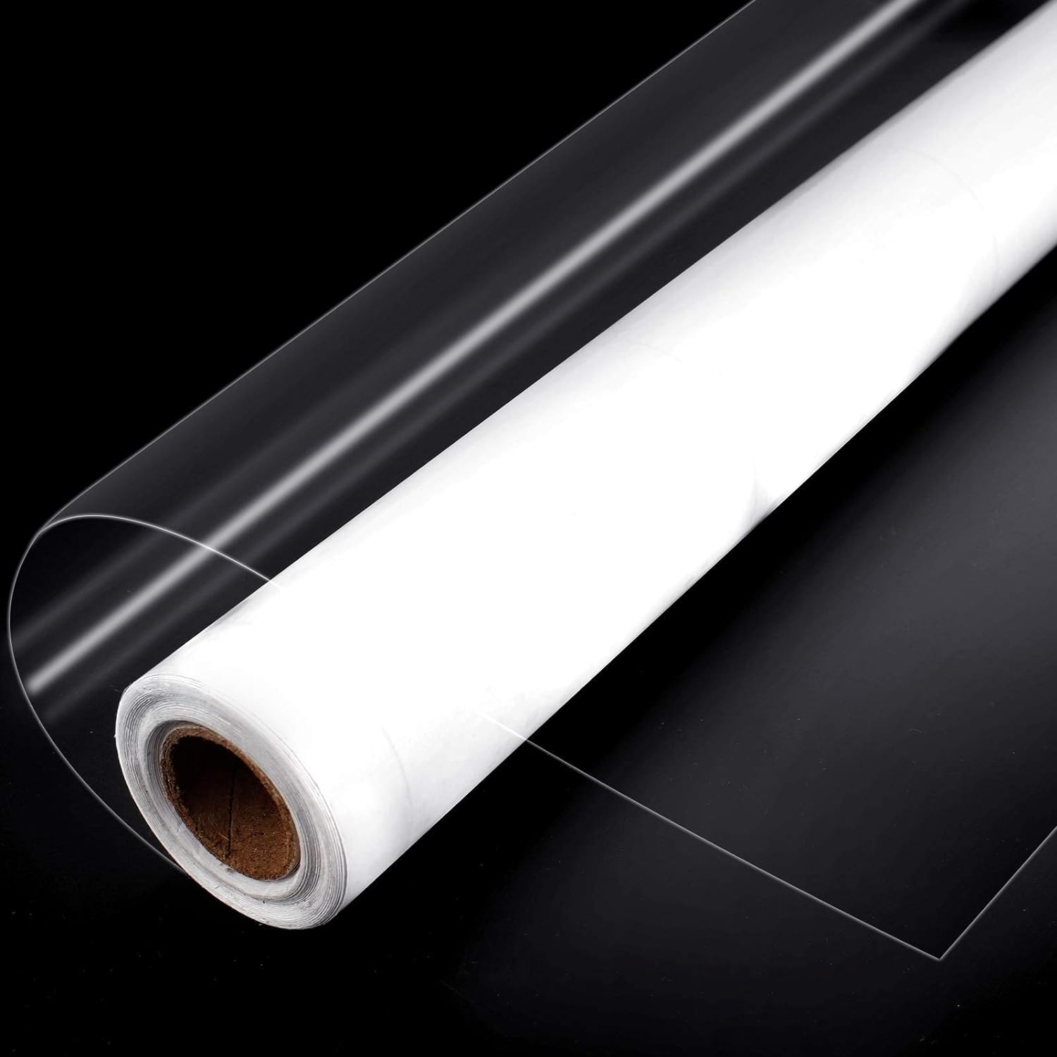 SUNBIRD Transparent Plastic Roll Vinyl Kitchen Counter Coating, Self ...