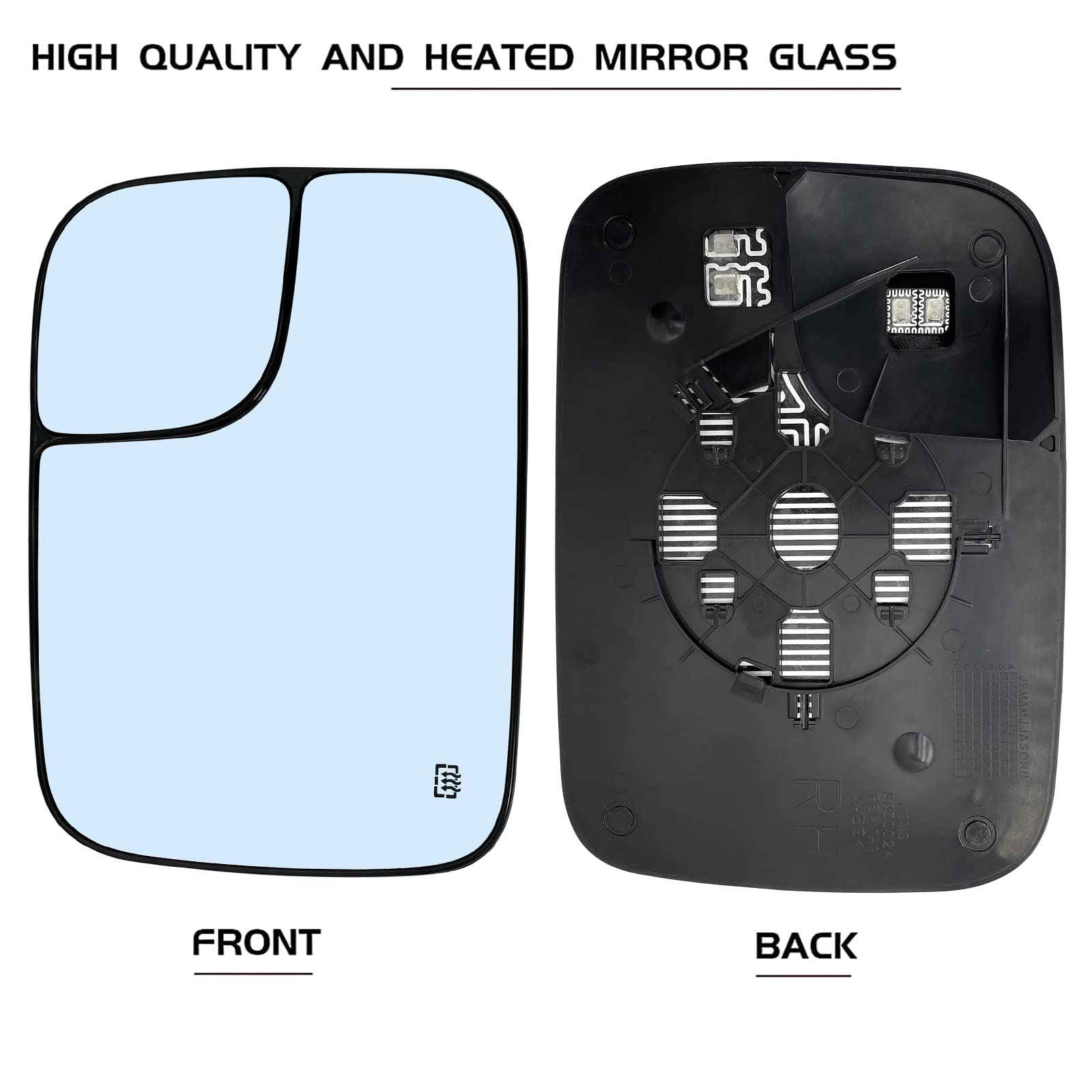Passenger Right Side Blind Spot Mirror Replacement for 2005 2006 2007 ...