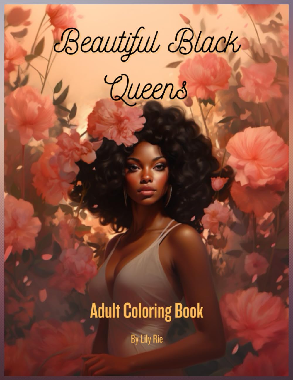 Amazon.com: 100 Black Women Adult Coloring Book: Beautiful African ...