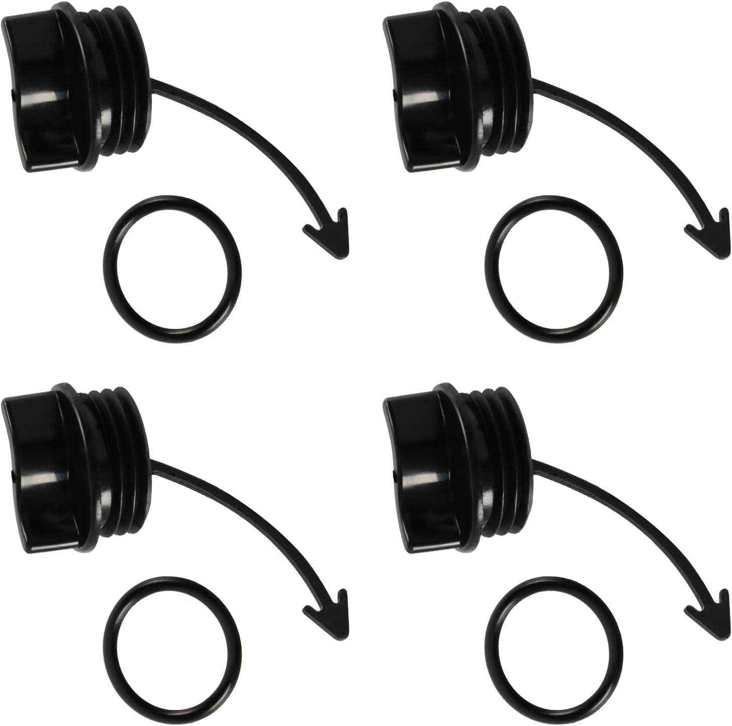 Amazon.com: EVRBUL 4 PCS Drain Plugs Compatible with Sea-Doo RXT GTI ...