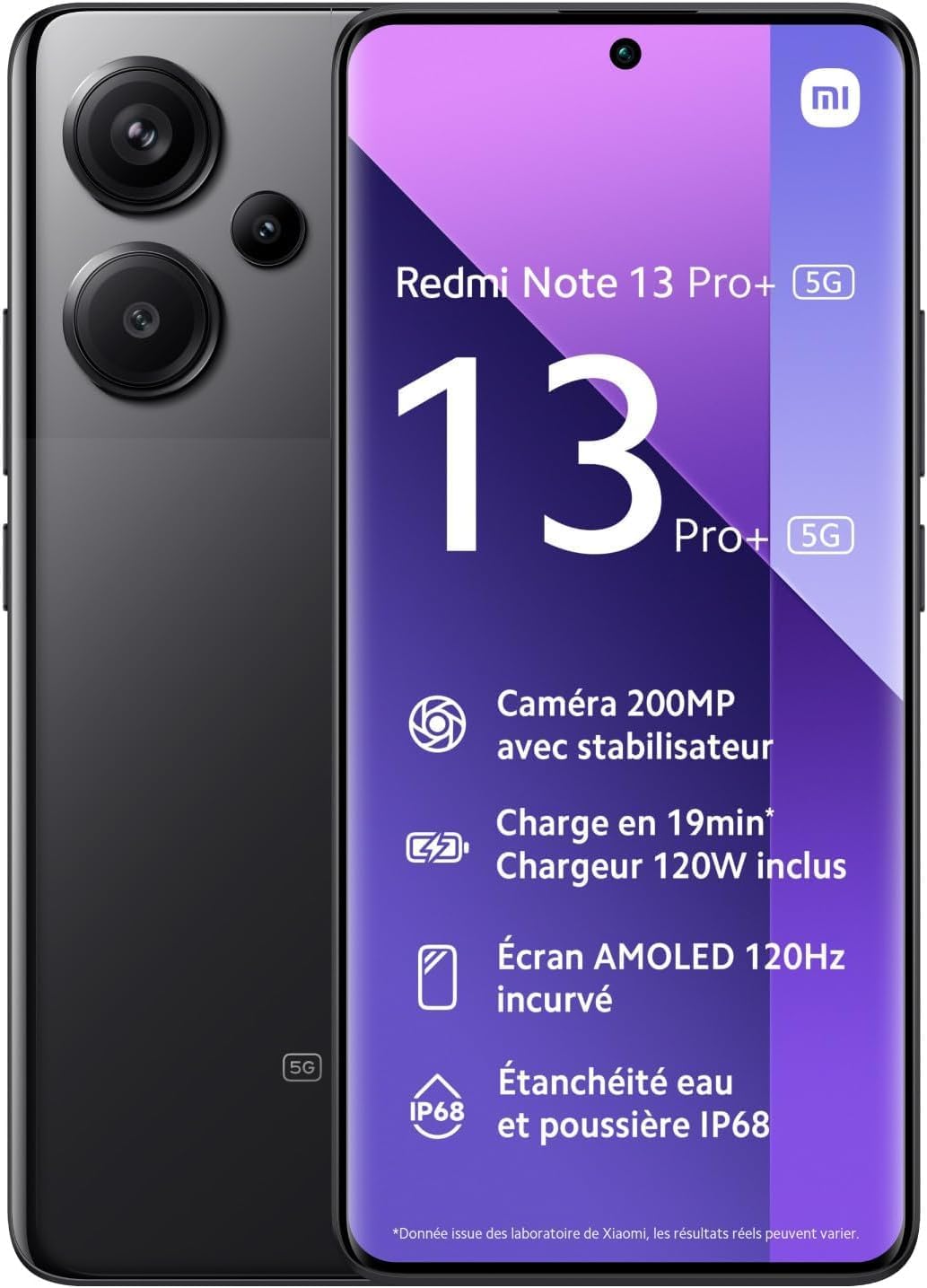 Xiaomi Redmi Note 13 Pro+ 5G Smartphone 12+512GB, 6.67 Super QPD, 120W ...