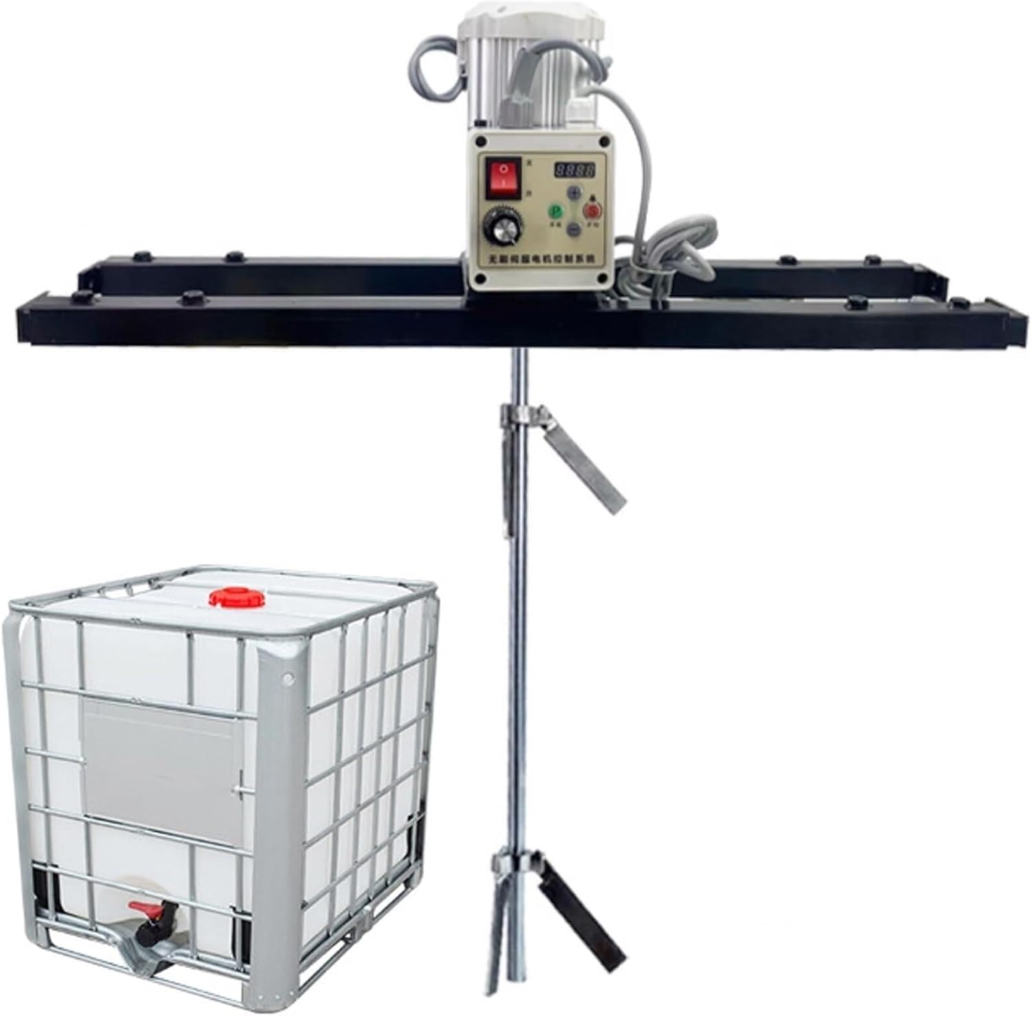 2100W Tank Mixer Machine, IBC Electric Agitator, 1 Ton/1000L Paint ...