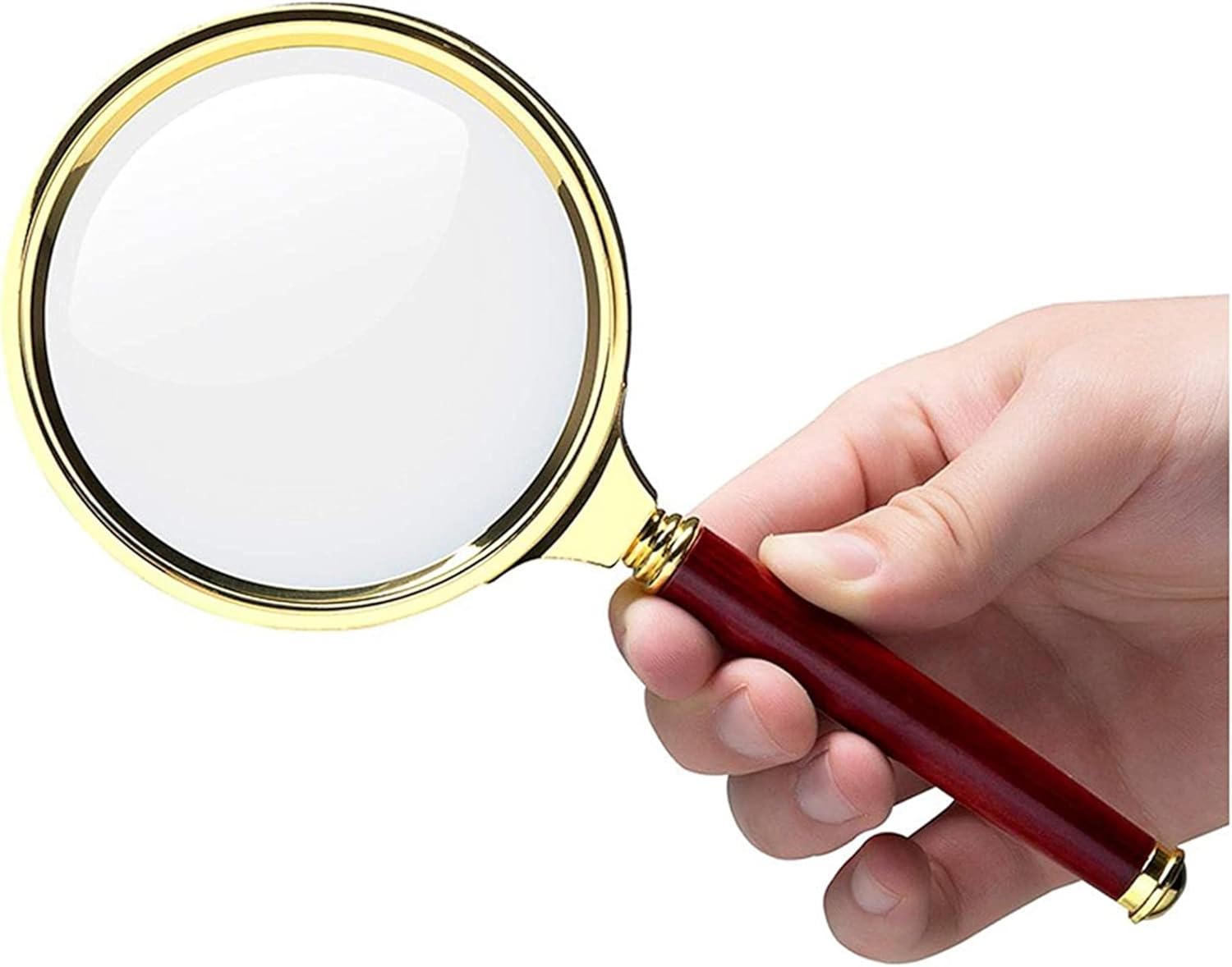 Magnifying Glass 10X Magnification Magnifier Handheld Magnifier Reading ...