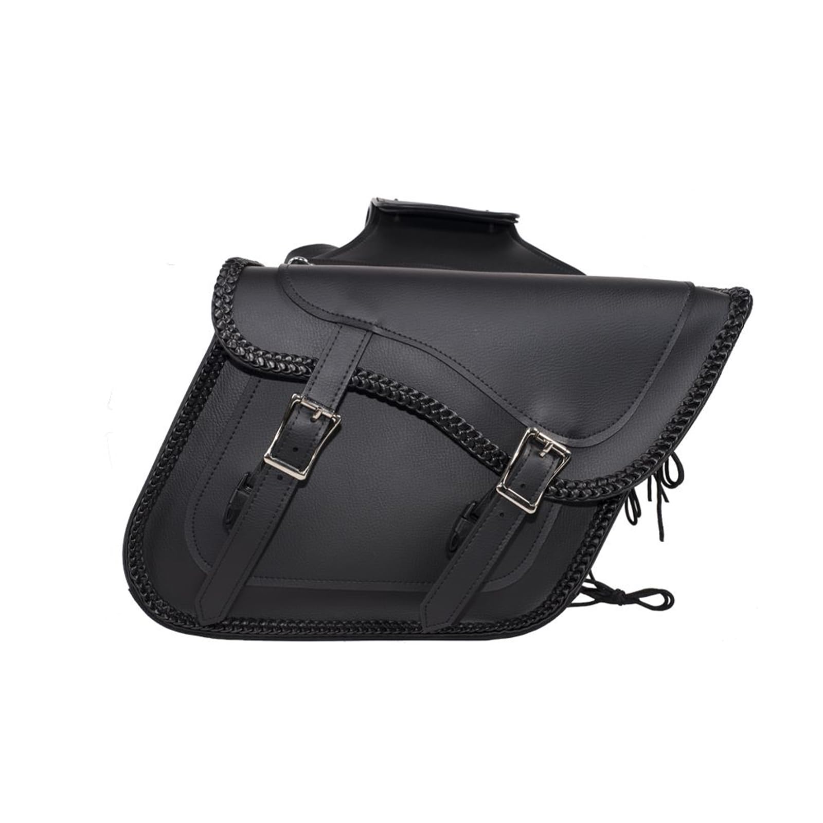 RiderVibe Motorcycle Saddle Bags Leather Motorcycle Swing Arm Bag For ...