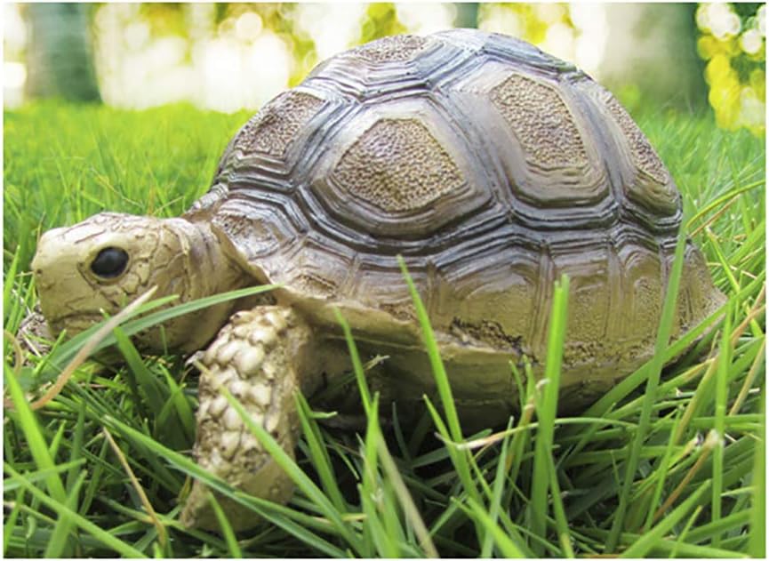 Amazon.com : Funnuf Turtle Garden Decor Animal Statue, Fiber Reinforced ...