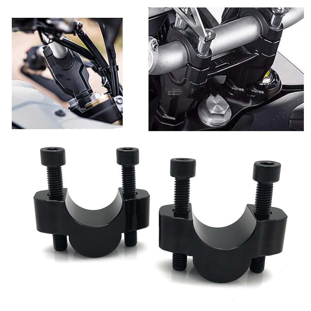Amazon.com: TENERE700 Accessories, Motorcycle Handlebar Risers Tenere ...