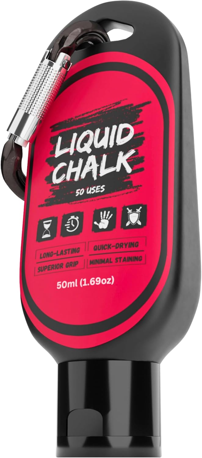 PowerGrip Liquid Chalk - Ultimate Grip Enhancer for Gym, Weightlifting ...