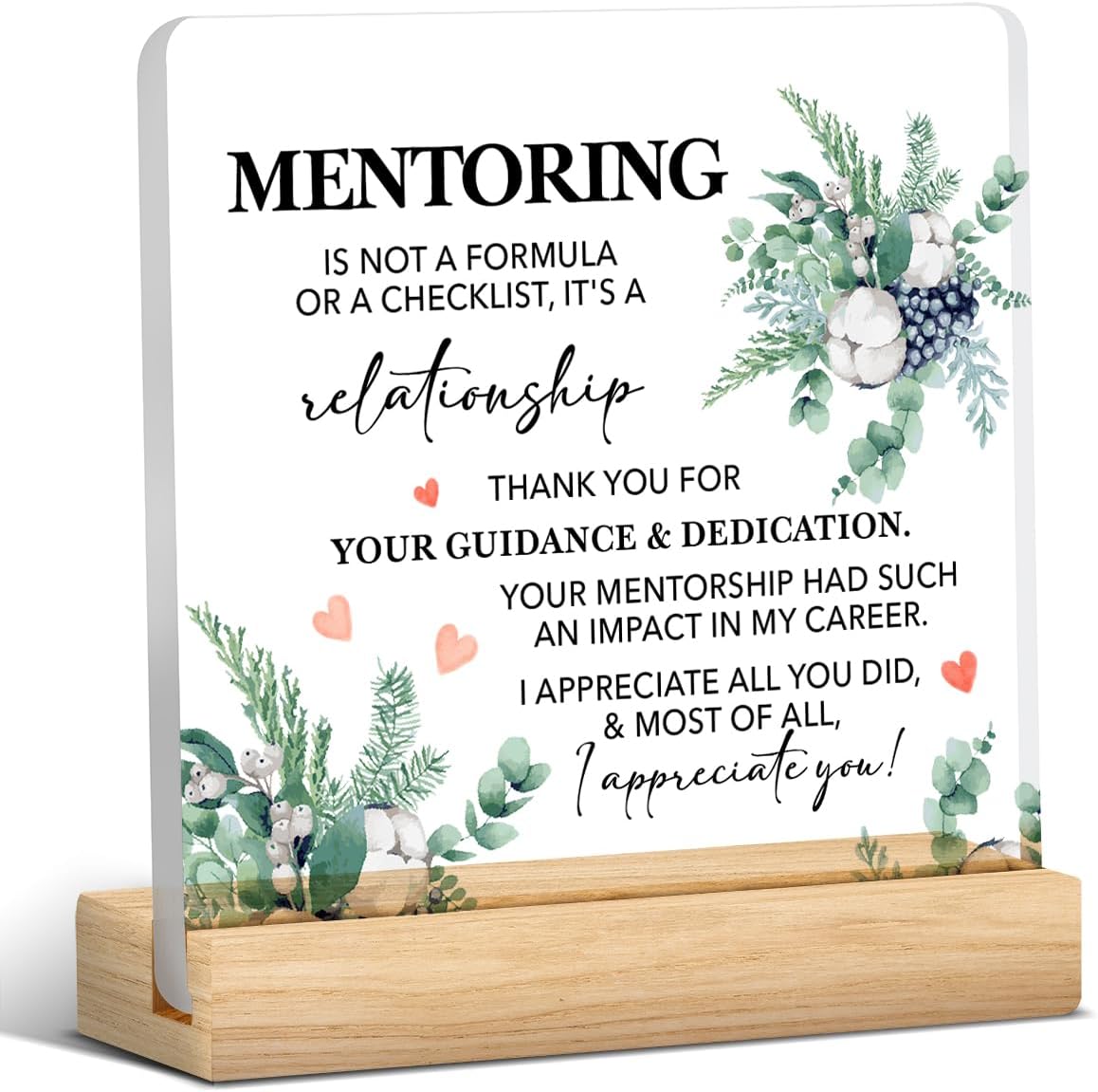 Amazon.com: Thank You Mentor Gifts for Boss Teacher Coach Appreciation ...