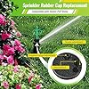 Amazon.com : Gulfmew 7 Pack Sprinkler Rubber Head Cap Tool Kit ...