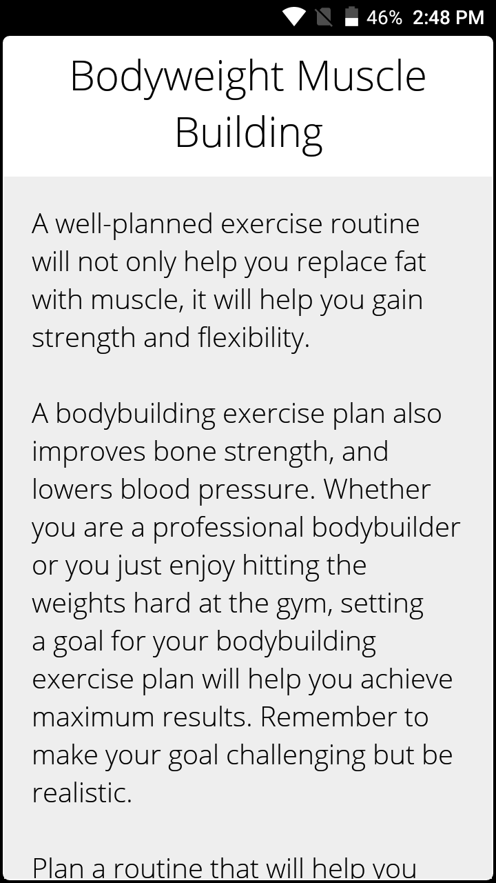 Bodybuilding and Weight Lifting - Building Muscle With Fitness Workout ...