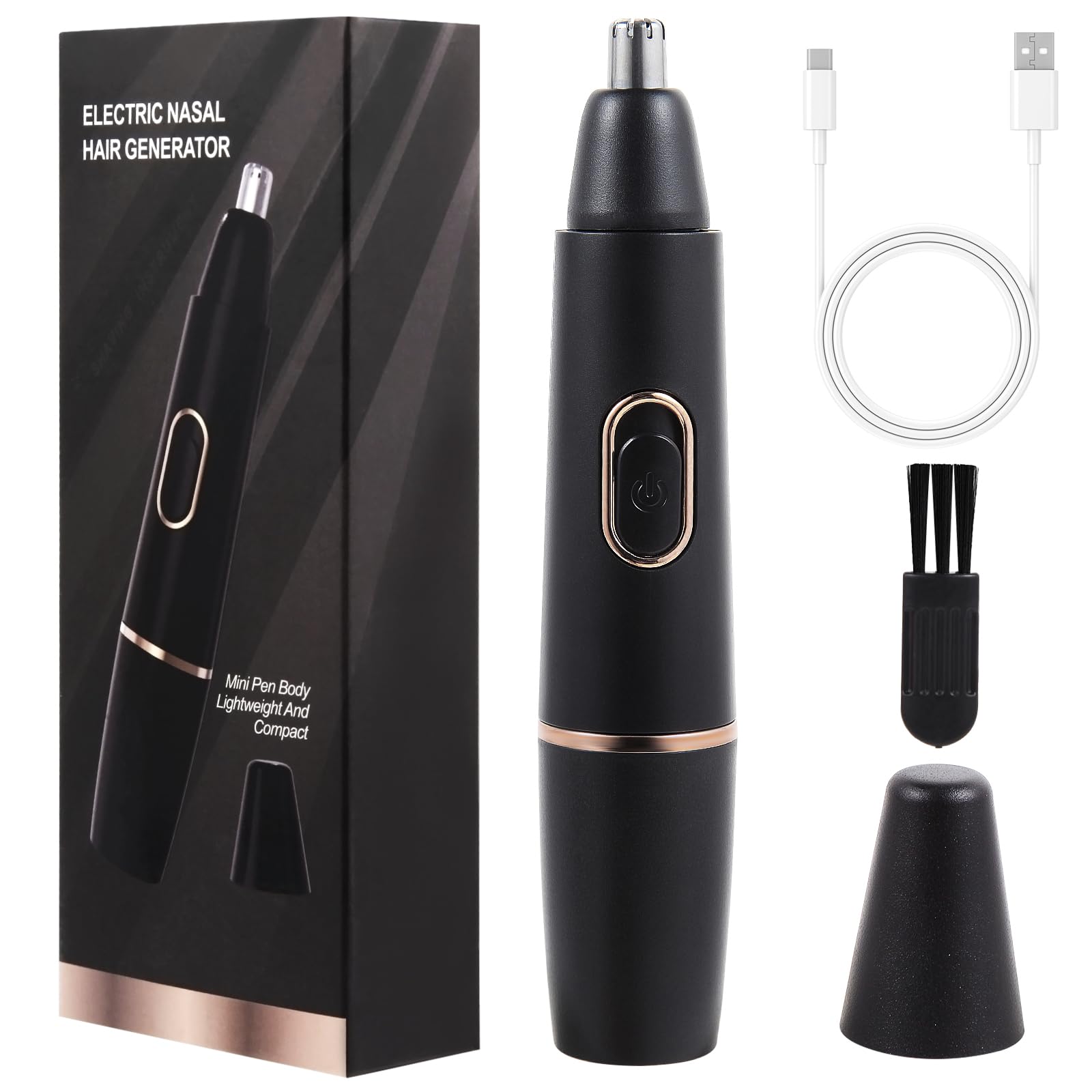 FEITA Ear and Nose Hair Trimmer for Men, Electric cordless Men ...