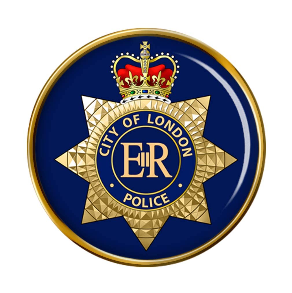 London Police Logo Pin Page