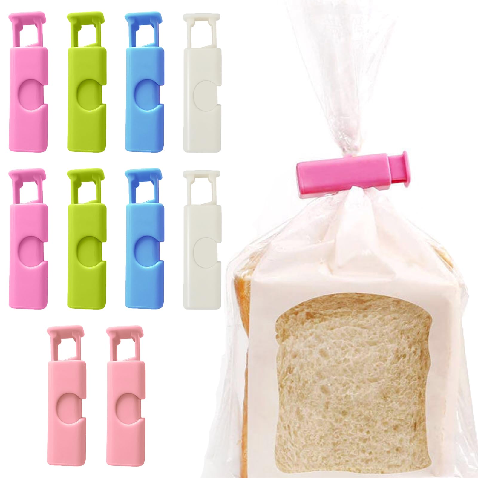 Amazon.com - Zlongron Bread Bag Clips, for Bread, Rice, Nuts, Beans ...