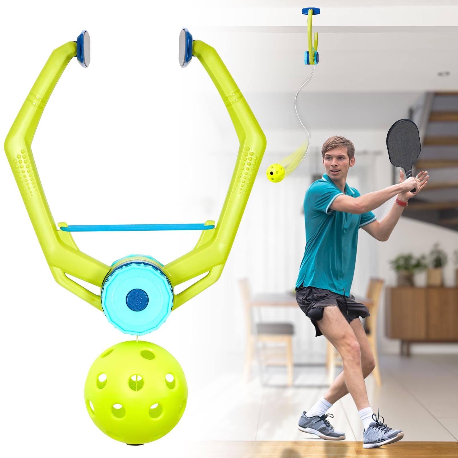 Amazon.com : Pickleball Trainer, Continuous Rebound for Pickleball ...