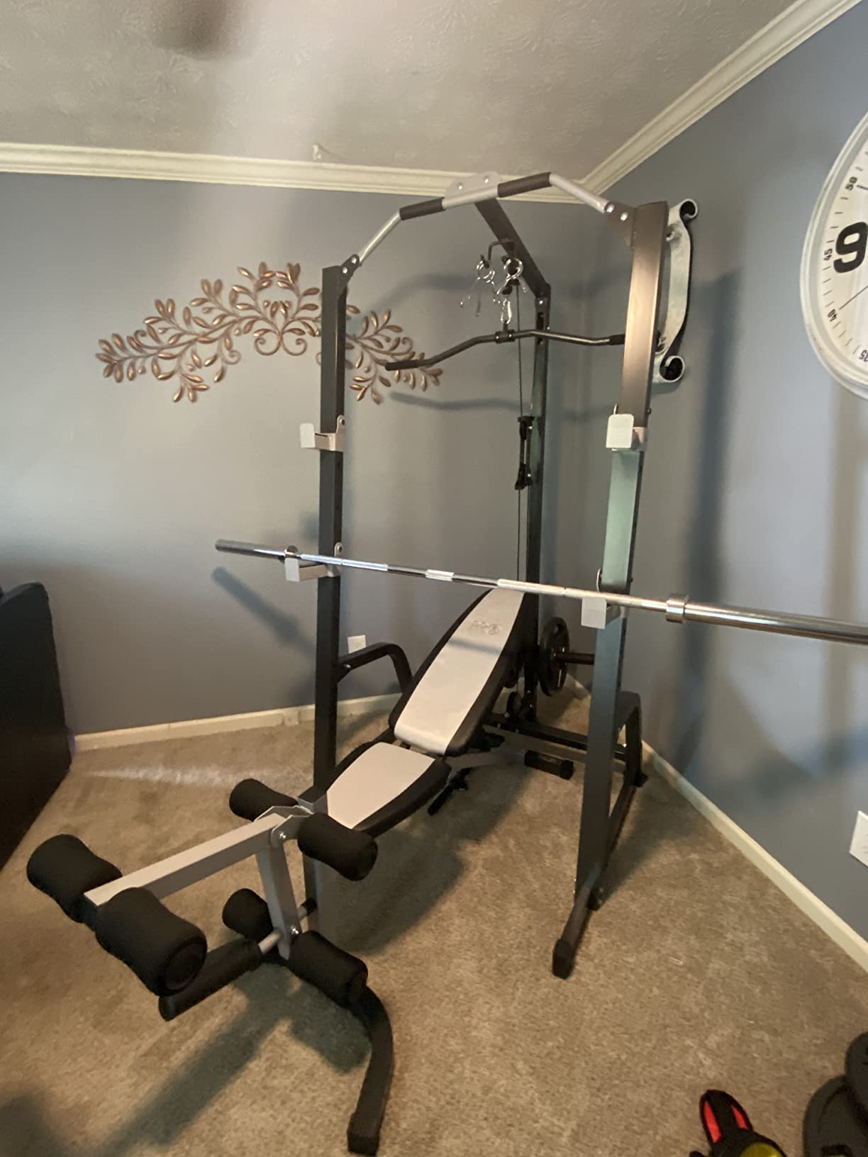 $33/mo - Finance Marcy Pro Deluxe Cage System with Weightlifting Bench ...