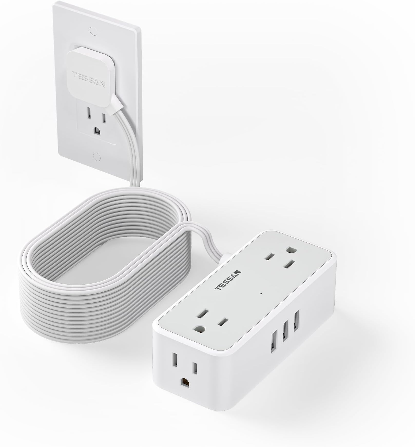 Ontel Presto Plug Outlet Extender for Relocating Unreachable Power ...