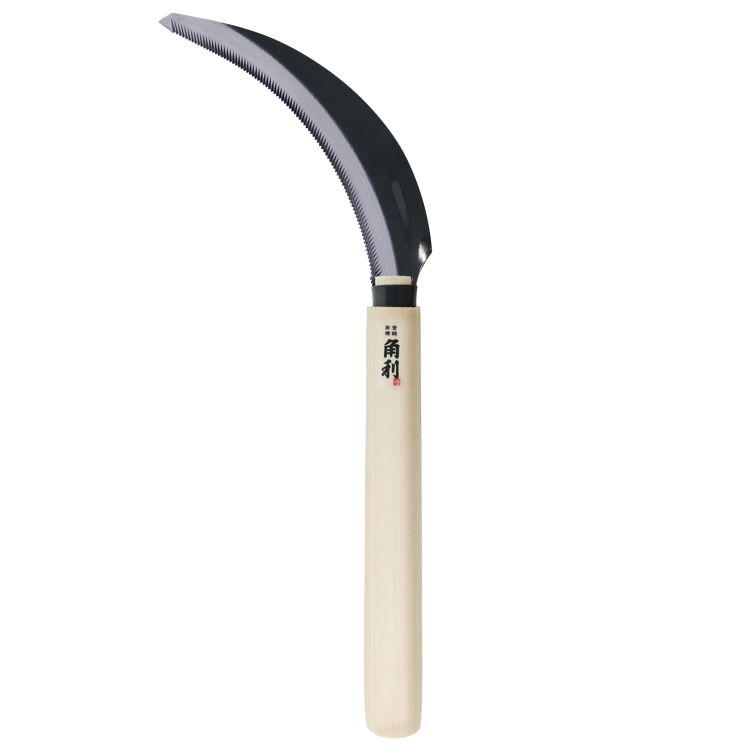 Amazon.com : KAKURI Japanese Sickle Garden Tool 6.7" [Serrated Blade ...