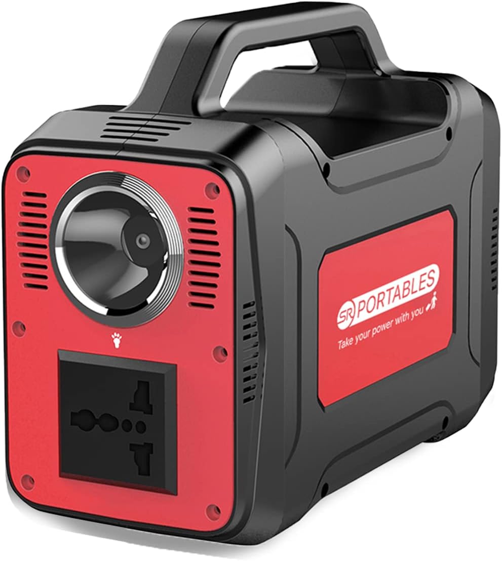 SR Portables 130W Power Station Generator Perfect for Camping, Road ...