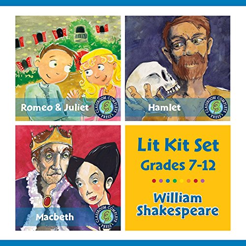 William Shakespeare Lit Kit Set - Gr. 7-12: Nat Reed and Gideon Jagged ...
