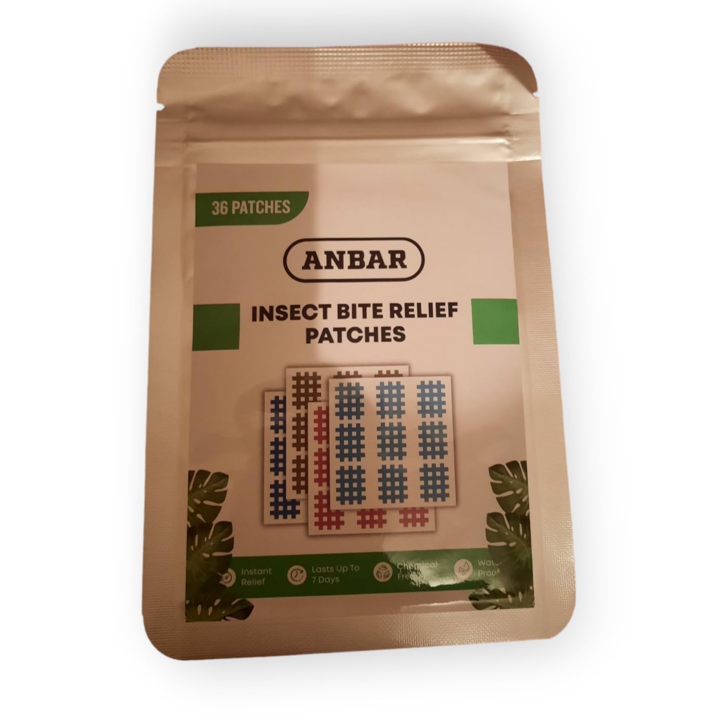 Anbar Bug Bite Itch Relief Patches to Relieve Itchy Irritation and ...