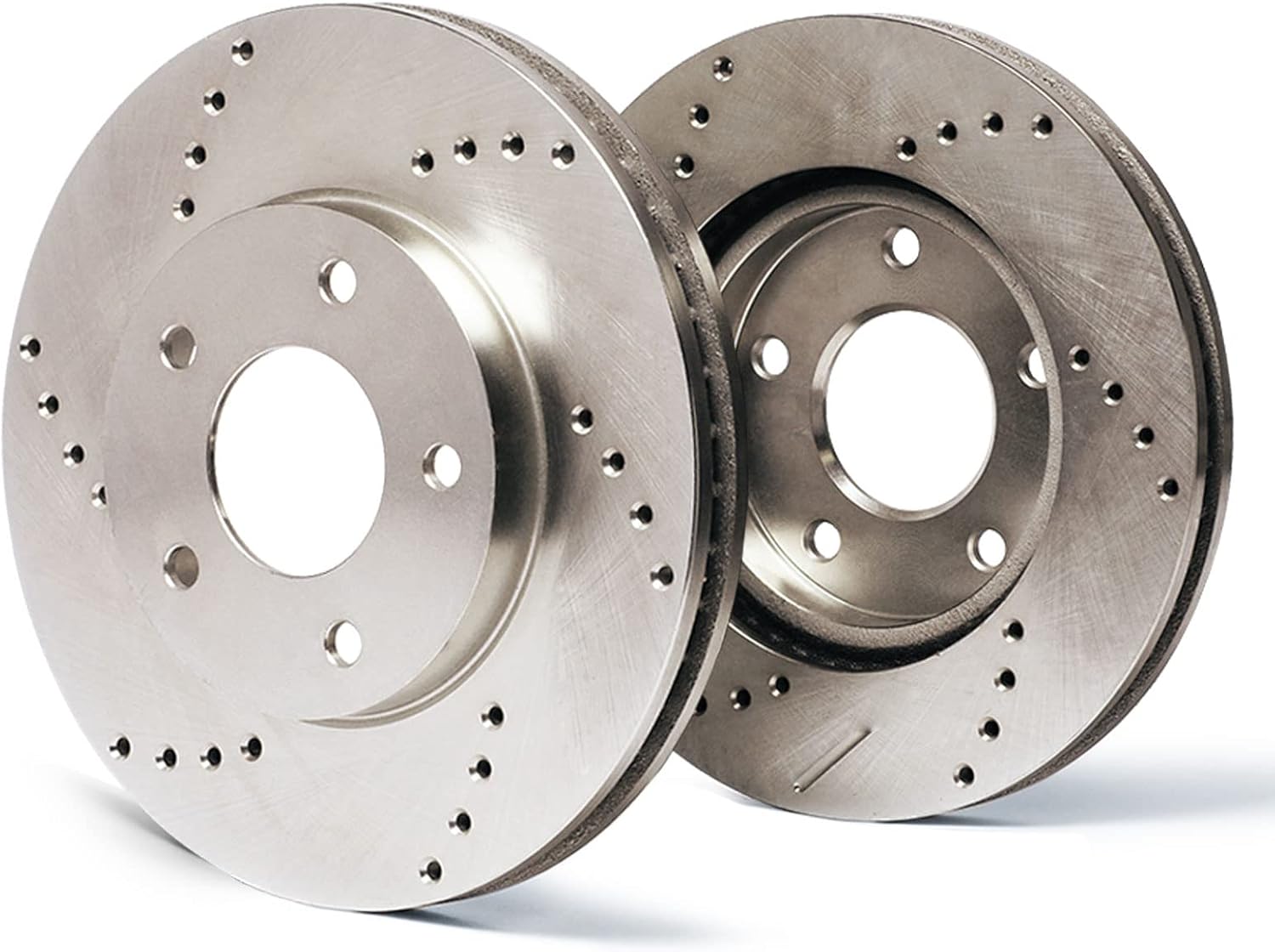 Amazon.com: Max Advanced Brakes Front Brake Rotors For 2019-2023 Toyota ...