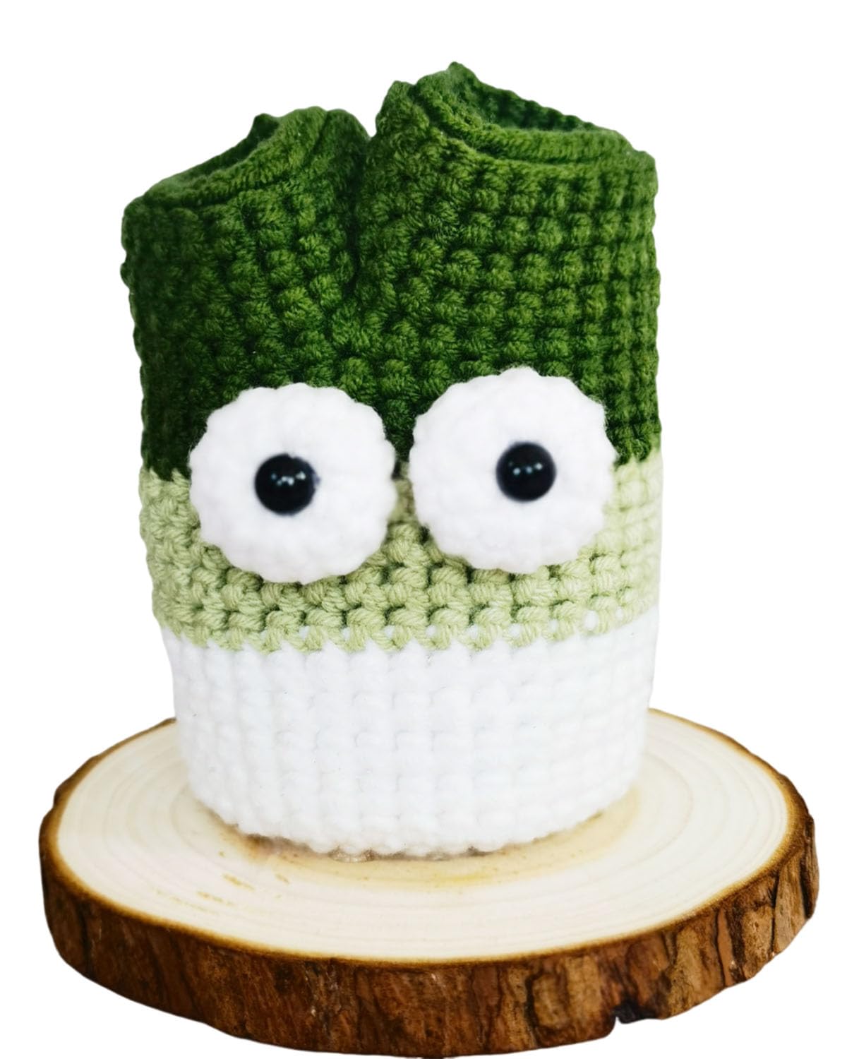 Crochet Handmade Little Cute Scallion Chinese Onion Pickle Pen ...