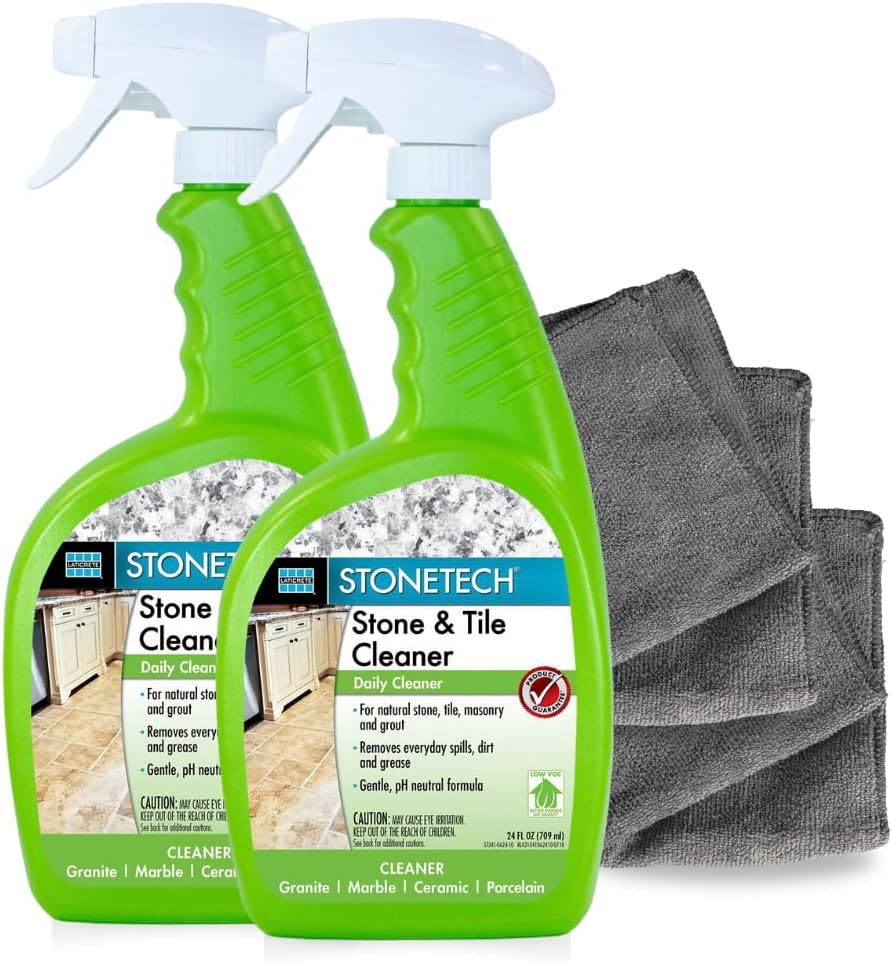 Amazon.com: StoneTech Stone & Tile Cleaner Spray – Daily Cleaner for ...