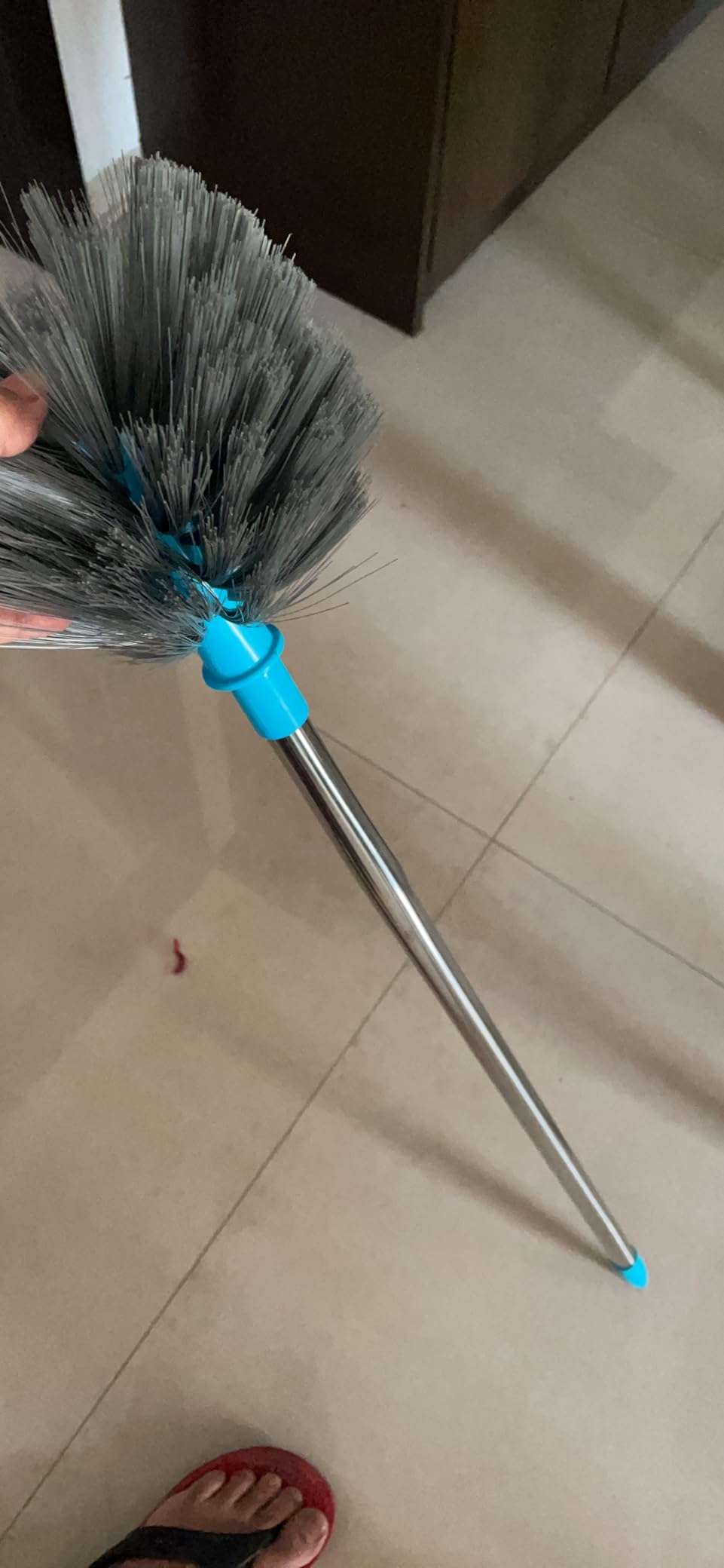 Sparkmate by Crystal Alloy Steel Cobweb Cleaner with Extendable Handle ...