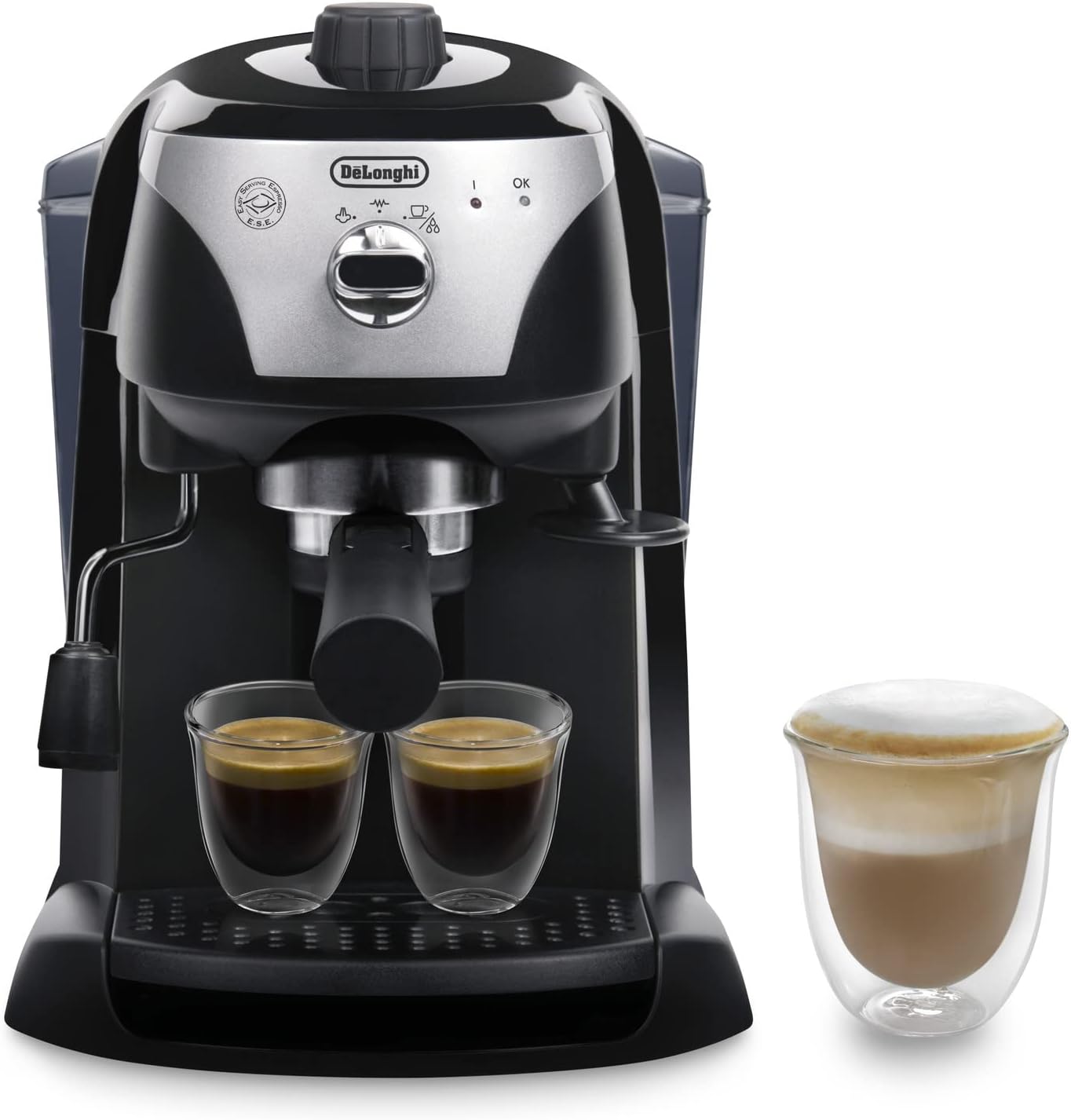 De'Longhi EC221.B macchina per caffè espresso con pompa in Acciaio ...