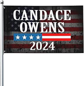 Amazon.com : Candace Owens for President 2024 Flag 3X5 Ft - UV Fade ...