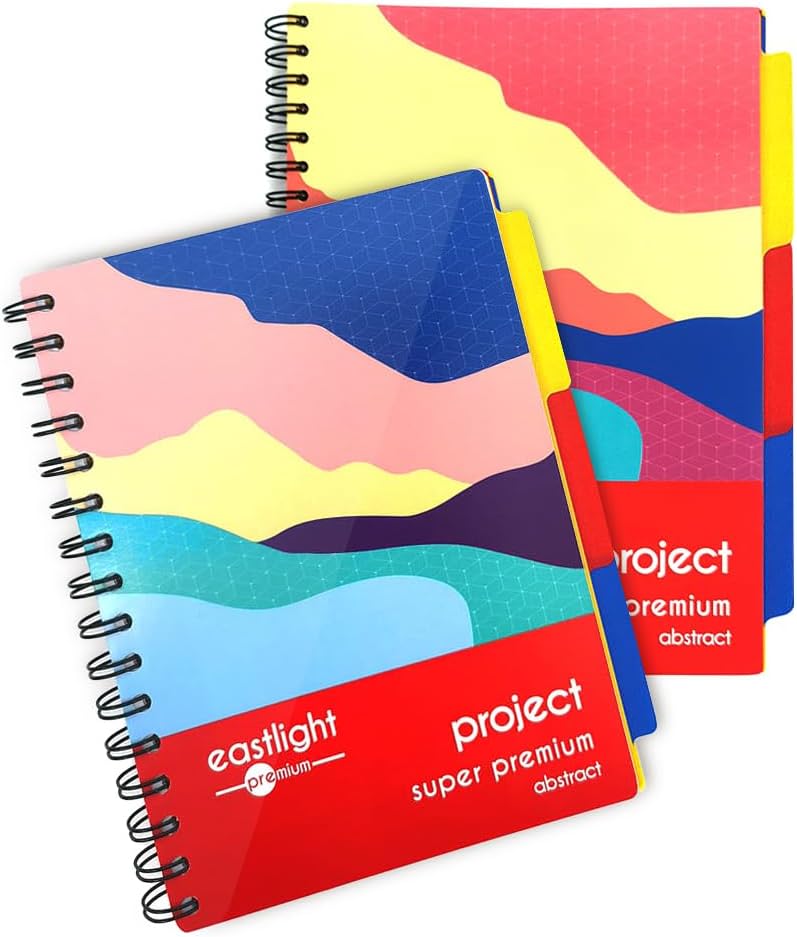 Pukka Pad, A5 Striped Project Notebook 3-Pack - 21 x 14.9cm - Wirebound ...