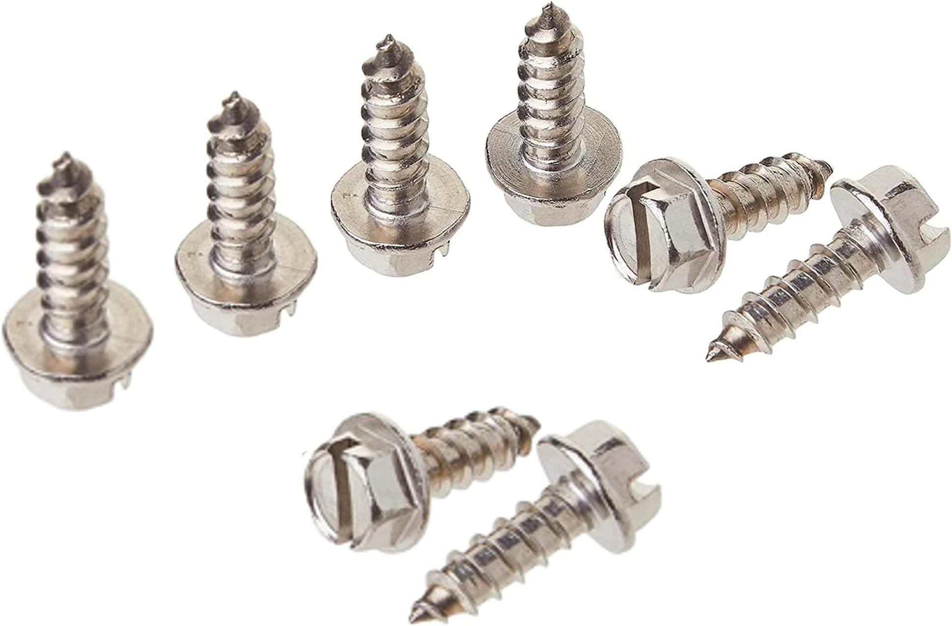 Amazon.com: SNUG Fasteners Four (4) Stainless Steel License Plate ...