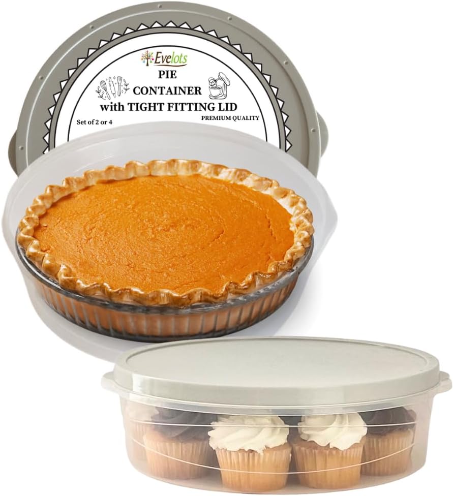 Amazon.com: Sweet Creations Pie Carrier, 10 inch : Home & Kitchen