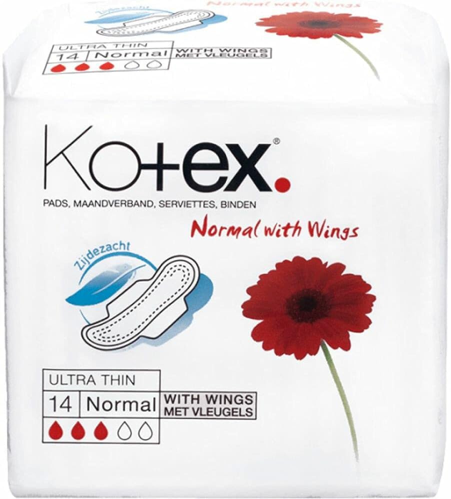 Kotex Ultra Towels Normal Plus 14 : Amazon.co.uk: Health & Personal Care