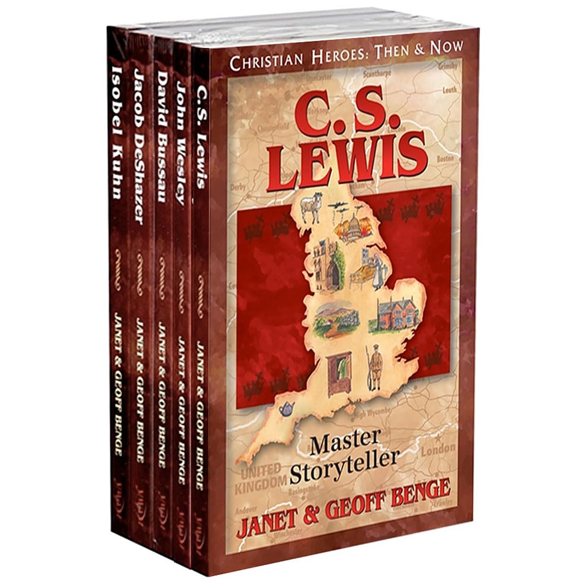 Christian Heroes: Then & Now Gift Set (31-35): Benge, Janet, Benge ...